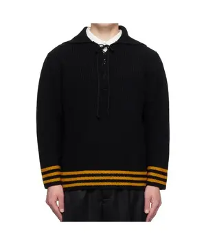 BODE Striped Knit Sweater