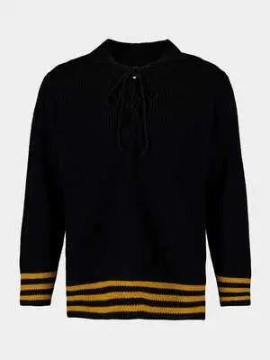 BODE Striped Knit Sweater