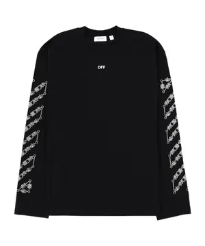 Off-White Graphic Logo Long-sleeve T-shirt