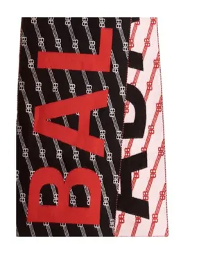 Balenciaga Jacquard Logo Scarf