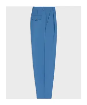 Celine Montauk Trousers In Mohair Wool