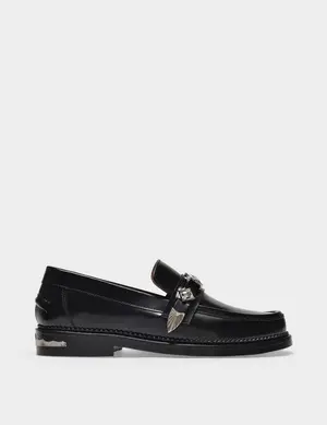 TOGA VIRILIS Studded Leather Loafers