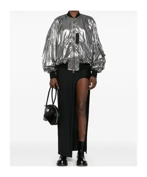 Junya Watanabe Zip-up Bomber Jacket - Gray
