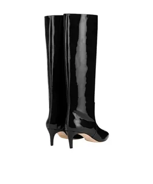 Paris Texas 60mm Pointed-toe Knee-high Boots - Black