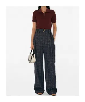Burberry Short Sleeved Knitted Polo Shirt - Box