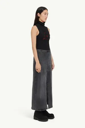 MAISON MARGIELA Long Denim Skirt
