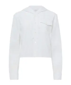 J.W.ANDERSON Cropped Hooded Shirt