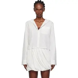 J.W.ANDERSON Cropped Hooded Shirt