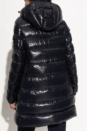 Moncler Courcelles Zip-up Padded Jacket With Hood - Midnight Blue