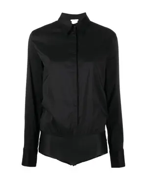 Wolford WOLFORD London Shirt-Style Bodysuit No