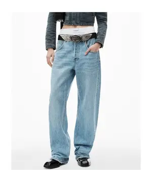 Alexander Wang Boxer Balloon Jeans - Gradient Indigo