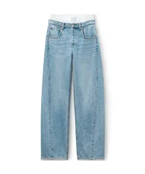 Alexander Wang Boxer Balloon Jeans - Gradient Indigo