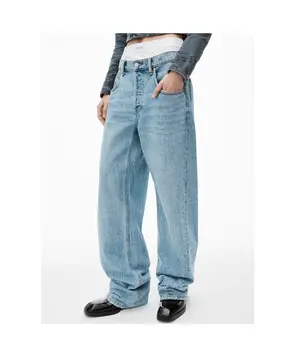 Alexander Wang Boxer Balloon Jeans - Gradient Indigo