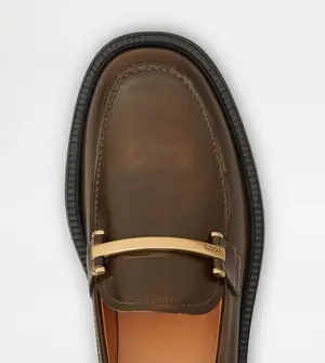 TOD'S Bar Detail Loafers