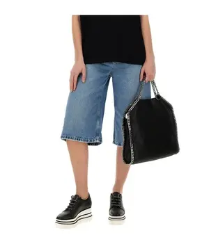 Stella McCartney Straight Leg Denim Culottes