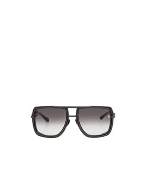 Balmain Soldier Square Frame Sunglasses - Gray