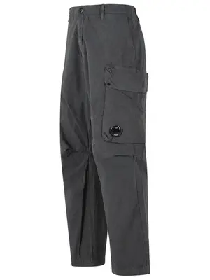 C.P. COMPANY Lens Detailed Cargo Pants - Dark Grey
