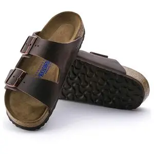 BIRKENSTOCK Arizona Logo Flip Flops - Black