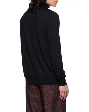 JIL SANDER Ribbed Turtleneck Sweater