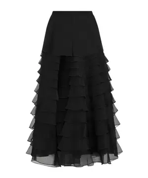 DIOR Dior Mid-Length Ruffled Skirt