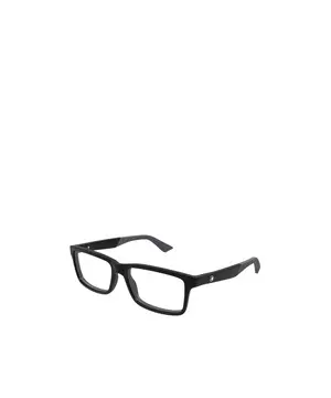 Montblanc Eyewear Rectangular Full Rim Glasses - Black