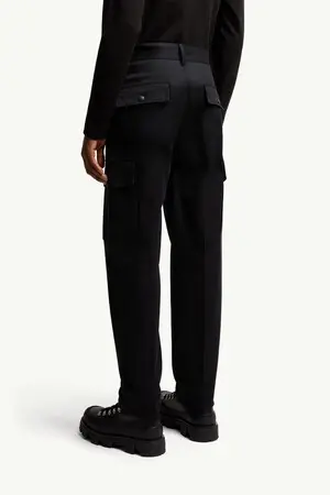 Moncler Gabardine Cargo Trousers