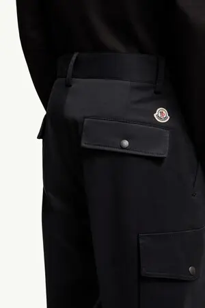 Moncler Gabardine Cargo Trousers