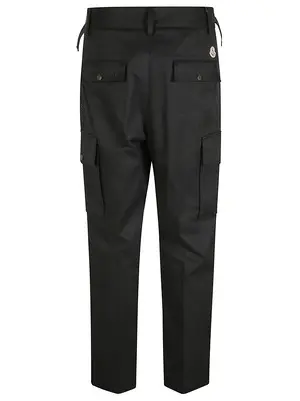 Moncler Gabardine Cargo Trousers