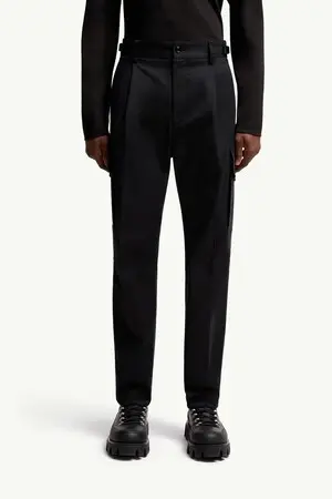 Moncler Gabardine Cargo Trousers