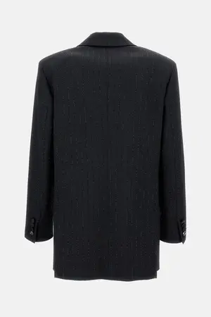 Max Mara Appia Double Breasted Blazer - Black