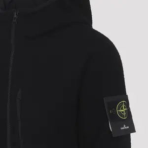 Stone Island Logo Patch Zip-up Jacket