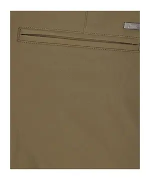 Herno Button Detailed Tapered Trousers - Brown