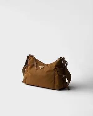 Prada Large Re-nylon And Leather Bag