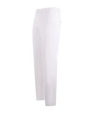 DONDUP Slim-fit Gabardine Pants - White