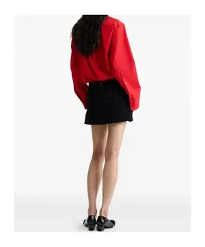 PATOU Belted Mini Skirt