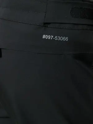 Moncler Nylon Ski Trousers With Belt And Zippers