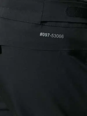 Moncler Nylon Ski Trousers With Belt And Zippers