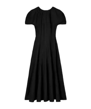 Tory Burch Balloon Sleeve Dress - Black