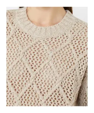 Max Mara Ellade Crewneck Jumper - Beige