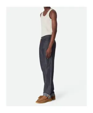 Bottega Veneta Wide Leg Jeans - Indigo