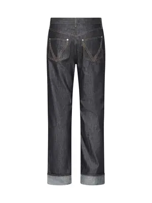 Bottega Veneta Wide Leg Jeans
