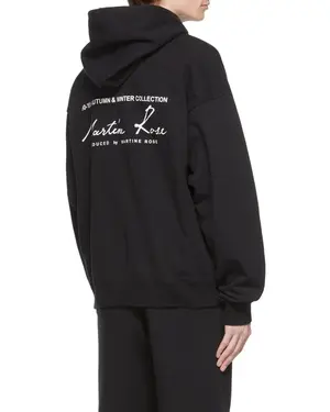 Martine Rose Logo-printed Drawstring Oversized Hoodie