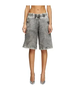 DIESEL® D-denny-s Track Denim Bermudas