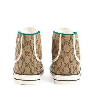 Gucci Tennis 1977 High-top Sneakers - Brown