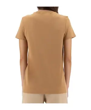 Max Mara Logo Embroidered Crewneck T-shirt