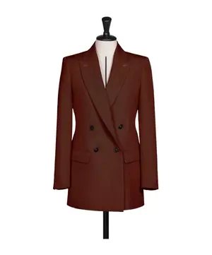 Max Mara Double-breasted Peaked Lapel Jacket