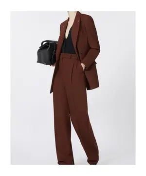 Max Mara Double-breasted Peaked Lapel Jacket