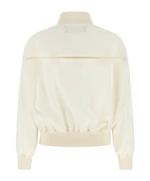 Fabiana Filippi Lace-insert Bomber Jacket