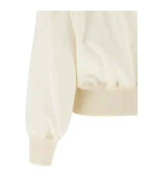Fabiana Filippi Lace-insert Bomber Jacket