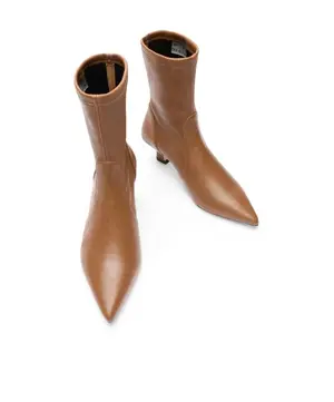 STUART WEITZMAN Vinnie Bootie 50 - Brown